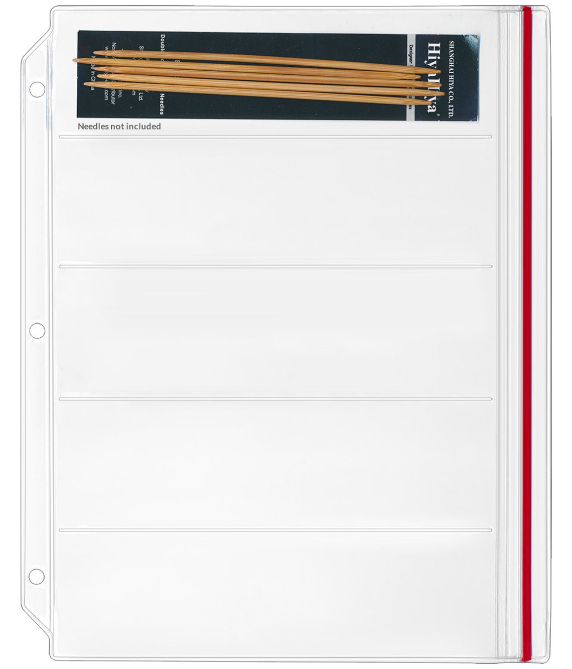 Storesmart Binder Page for Double Point Needles Holds 5 - Etsy