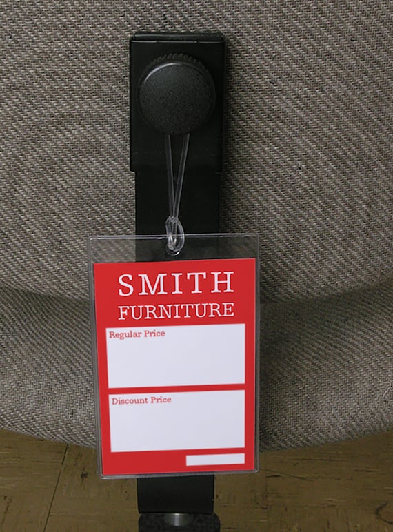 Storesmart Plastic Furniture Tag Holders 4 X 6 | Etsy