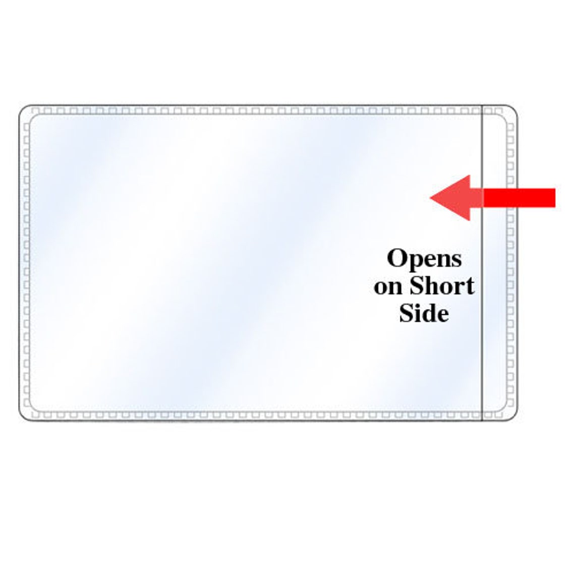 Storesmart Peel & Stick Business Card Holder Open Short - Etsy