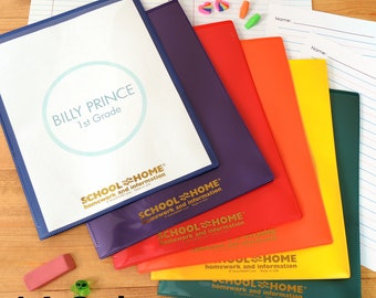 Homework Folders - Etsy
