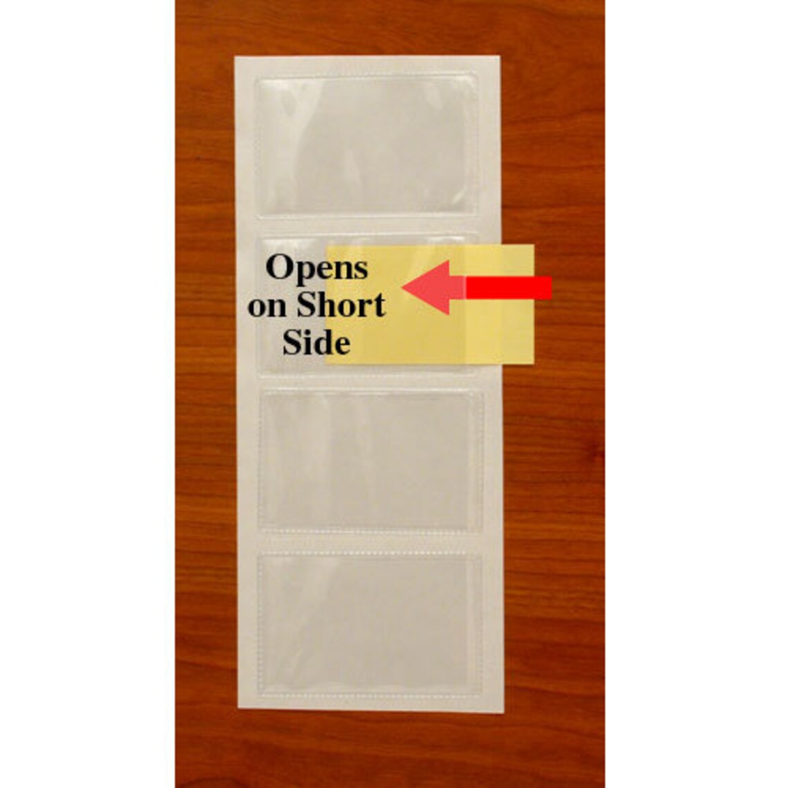 Storesmart Peel & Stick Business Card Holder Open Short - Etsy