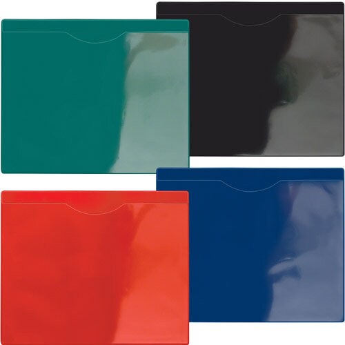 Storesmart - File Jackets - Plastic Back, Clear Plastic Front - (FJ85 ...