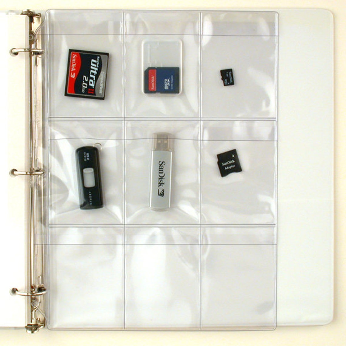 Storesmart Plastic Pages Memory SD Cards and Flash - Etsy