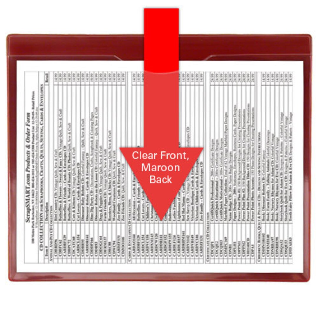 STORE SMART File Jackets W/ Peel & Stick Removable Strips on Back (FJ85 ...