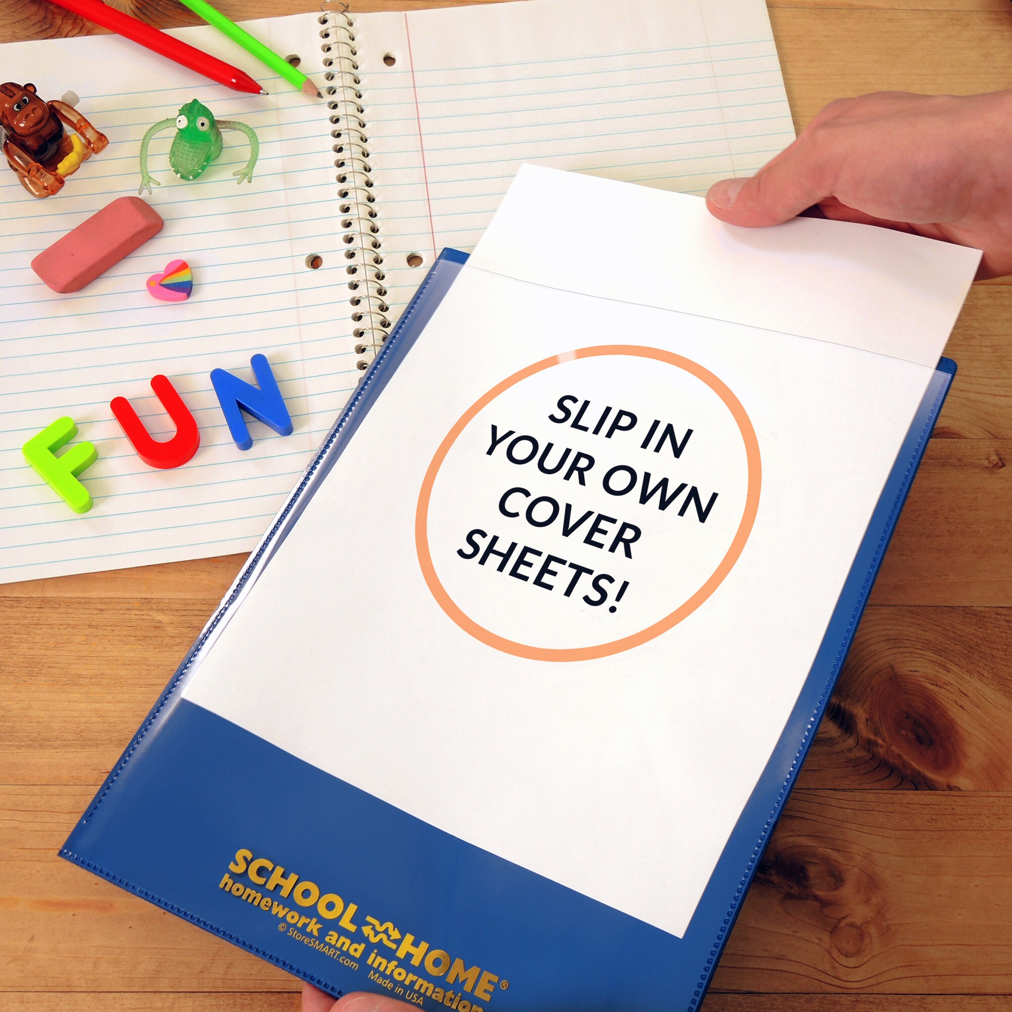 School / Home Folders Archival Durable Plastic Homework - Etsy