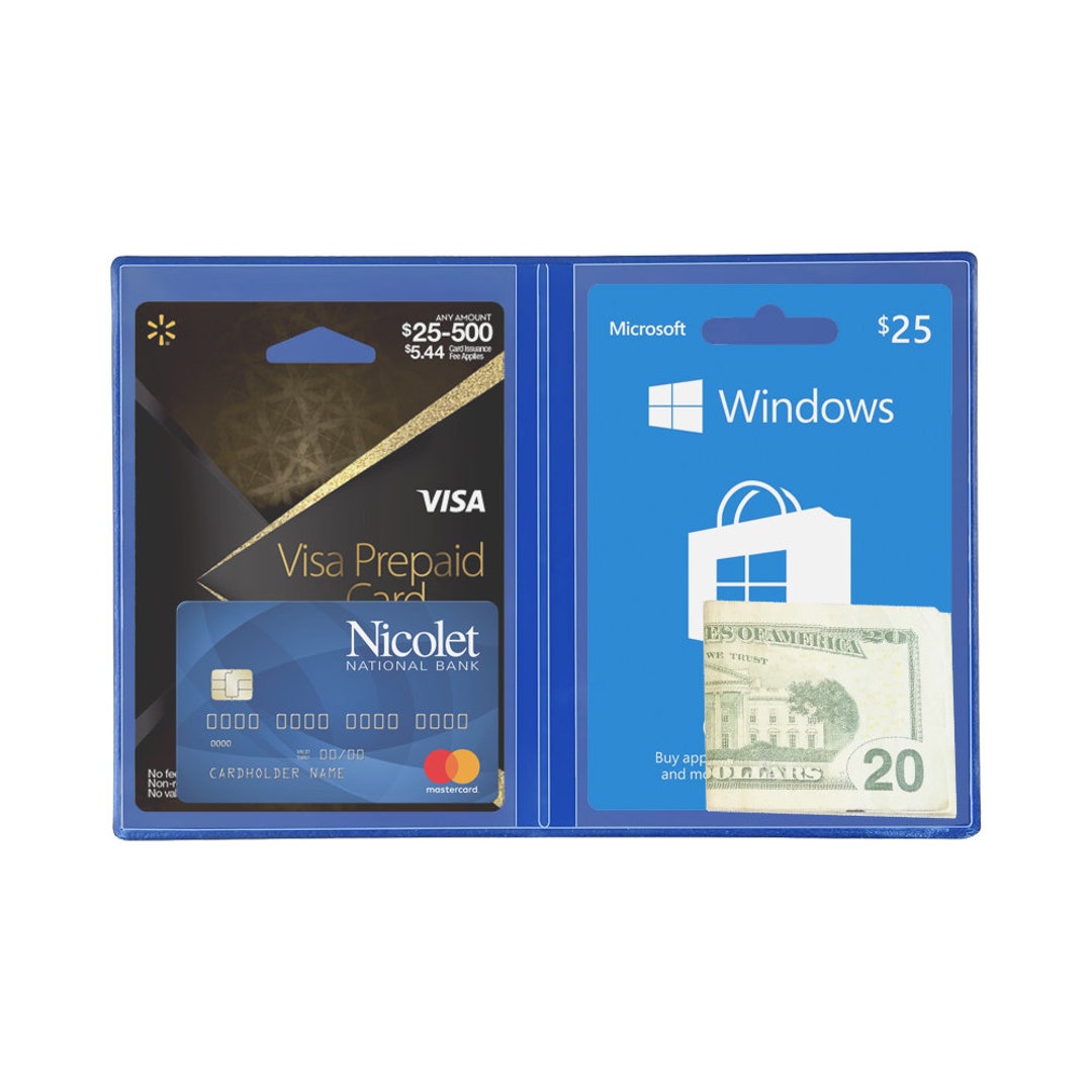 Storesmart - Two Pocket Plastic Card Caddy – Receipt Holder - (CC1423-2 ...