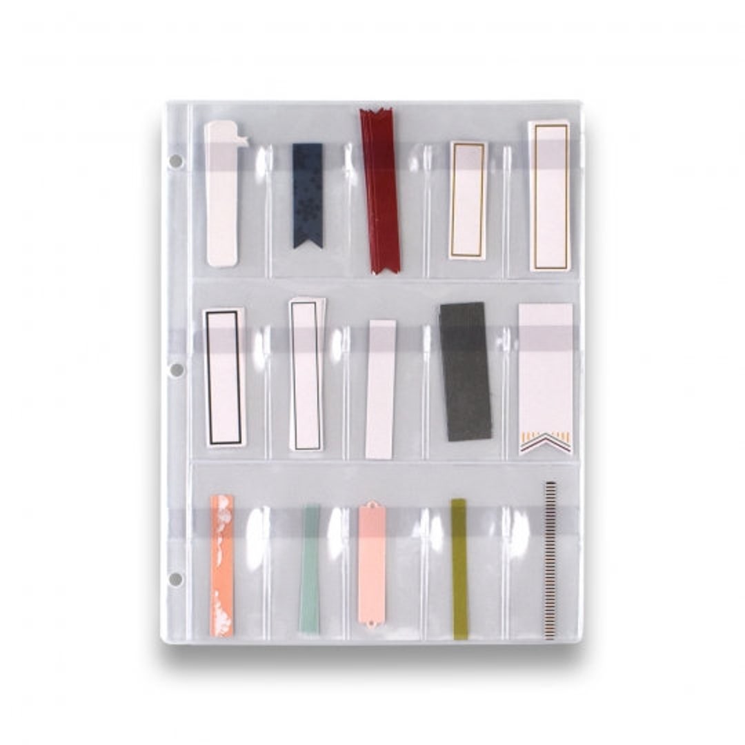 15-pocket Binder Page With Flaps - Scrapbooking, Cardmaking, and ...