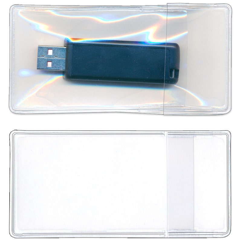 Storesmart - Flash Drive Pocket With Flap - Peel & Stick - (STB1190SF ...