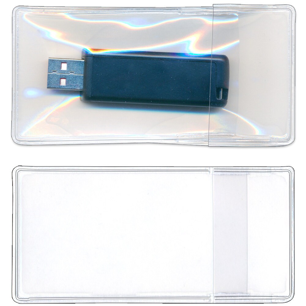 Storesmart - Flash Drive Pocket With Flap - Peel & Stick - (STB1190SF ...