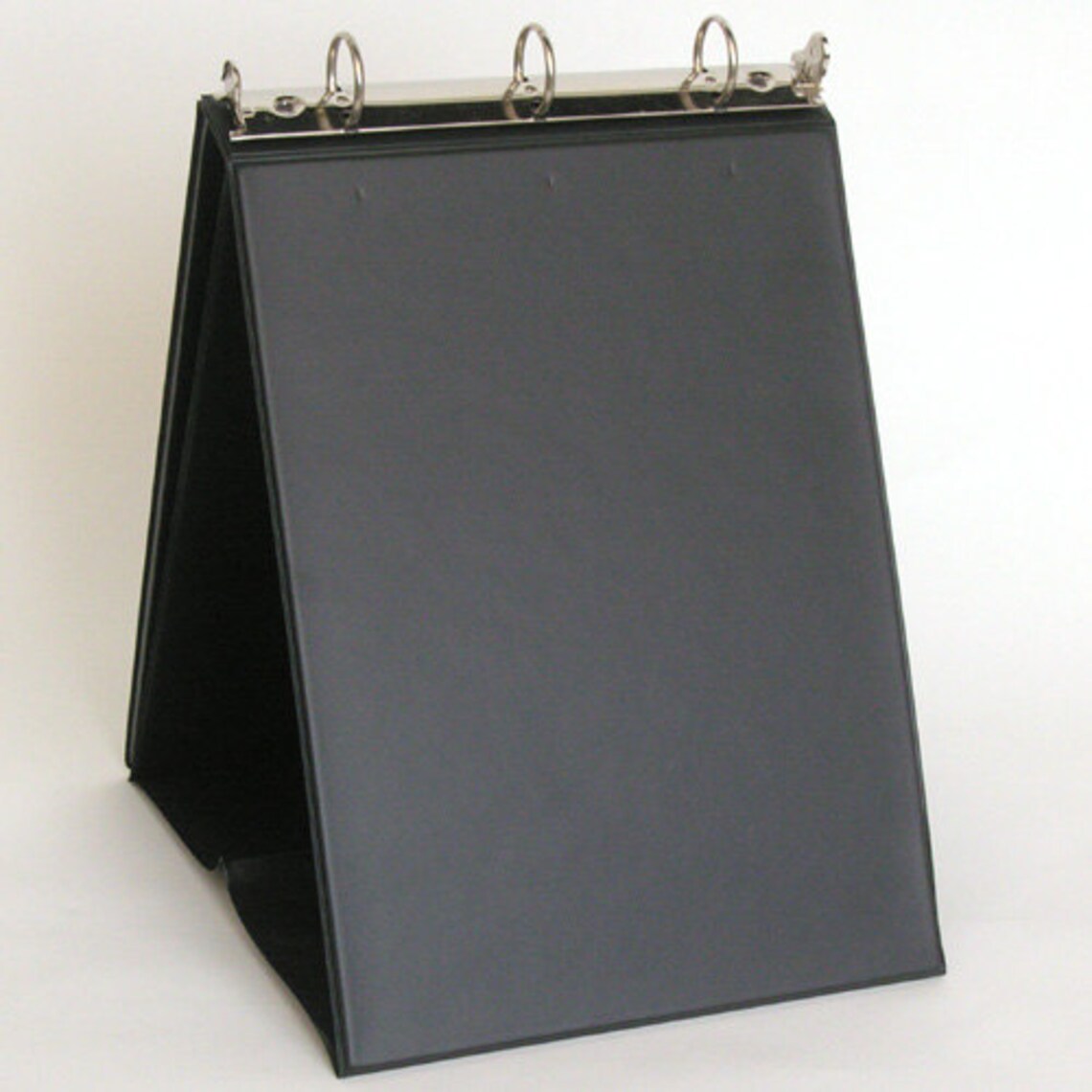 Flip Chart Easel Presentation Binder - Portrait / Vertical - Black ...
