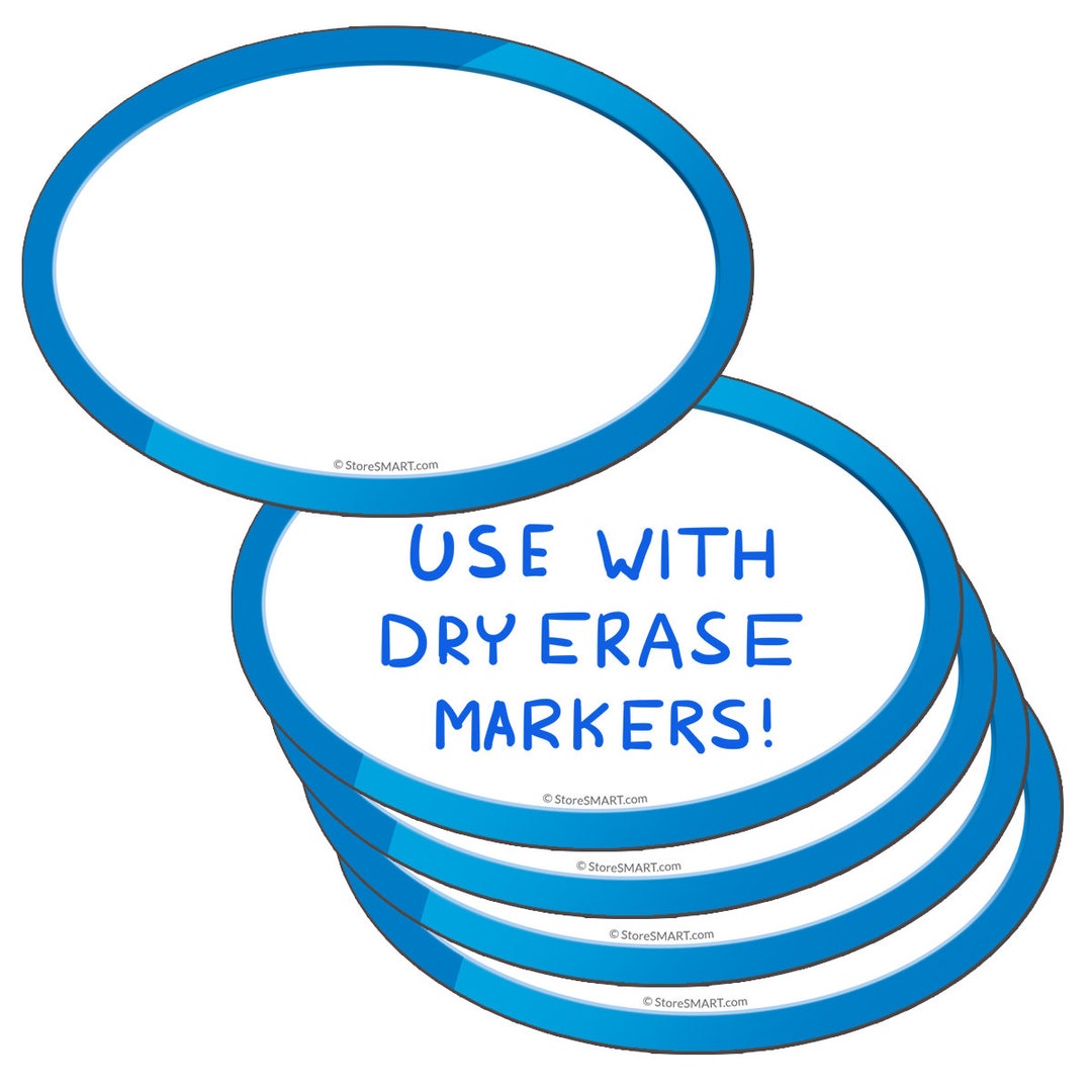 Storesmart - Smart Magnetic Ovals - 4" X 6" - (SMV4X6) - Etsy