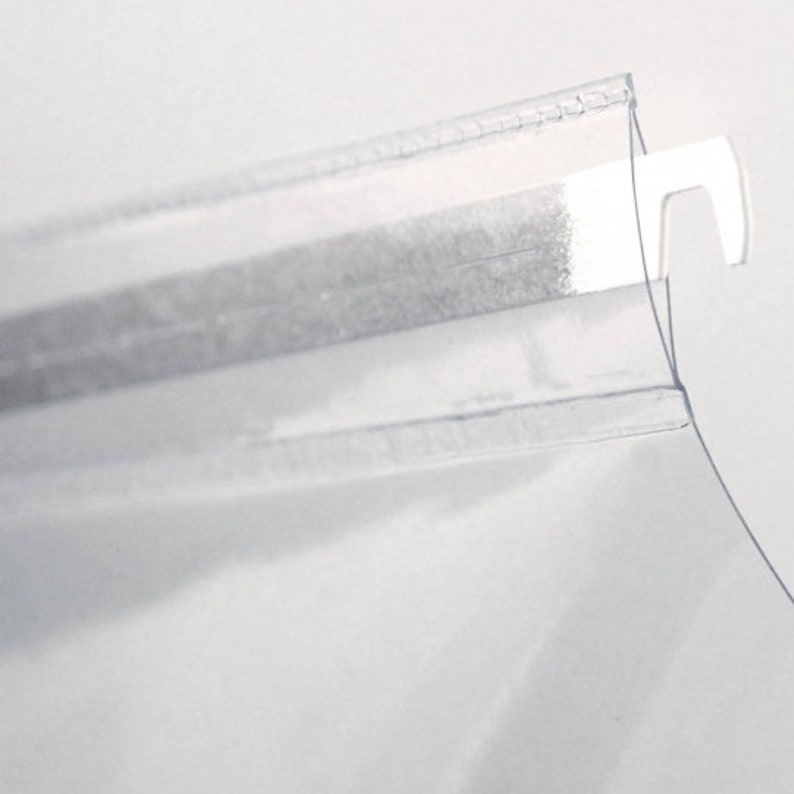 Clear Hanging File Folder With Two Sturdy Metal Rods RHF231C - Etsy