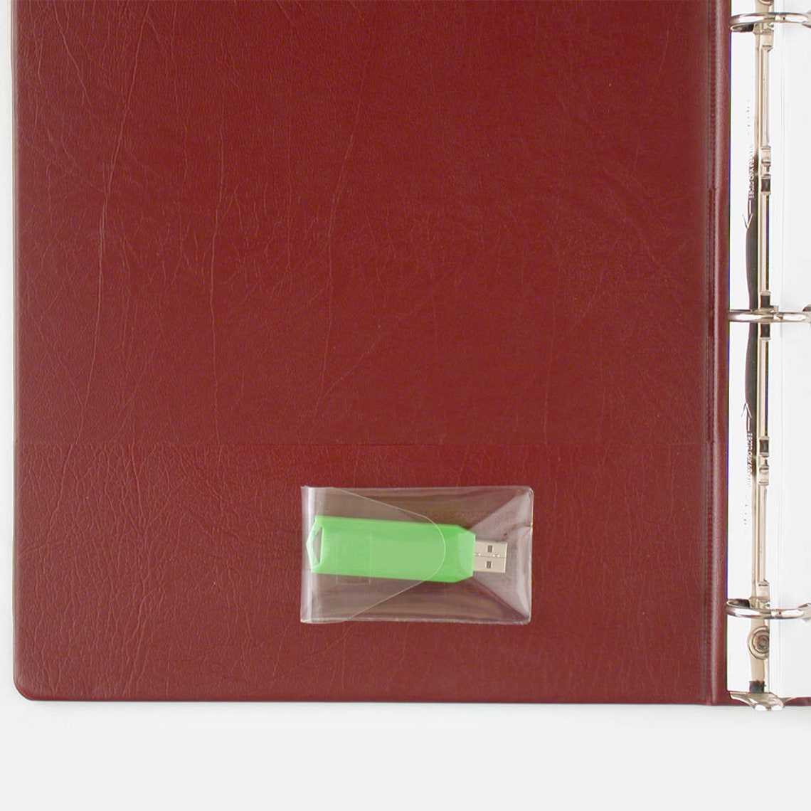 Storesmart USB Flash Drive Holders Peel & Stick Strip With Resealable ...