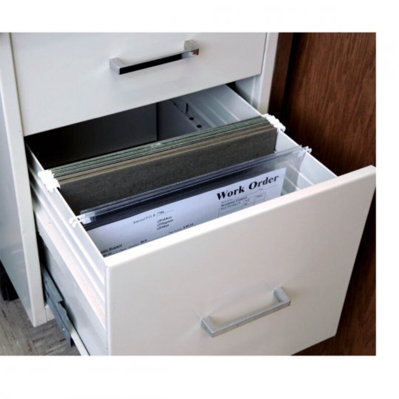 Clear Hanging File Folder With Two Sturdy Metal Rods RHF231C - Etsy