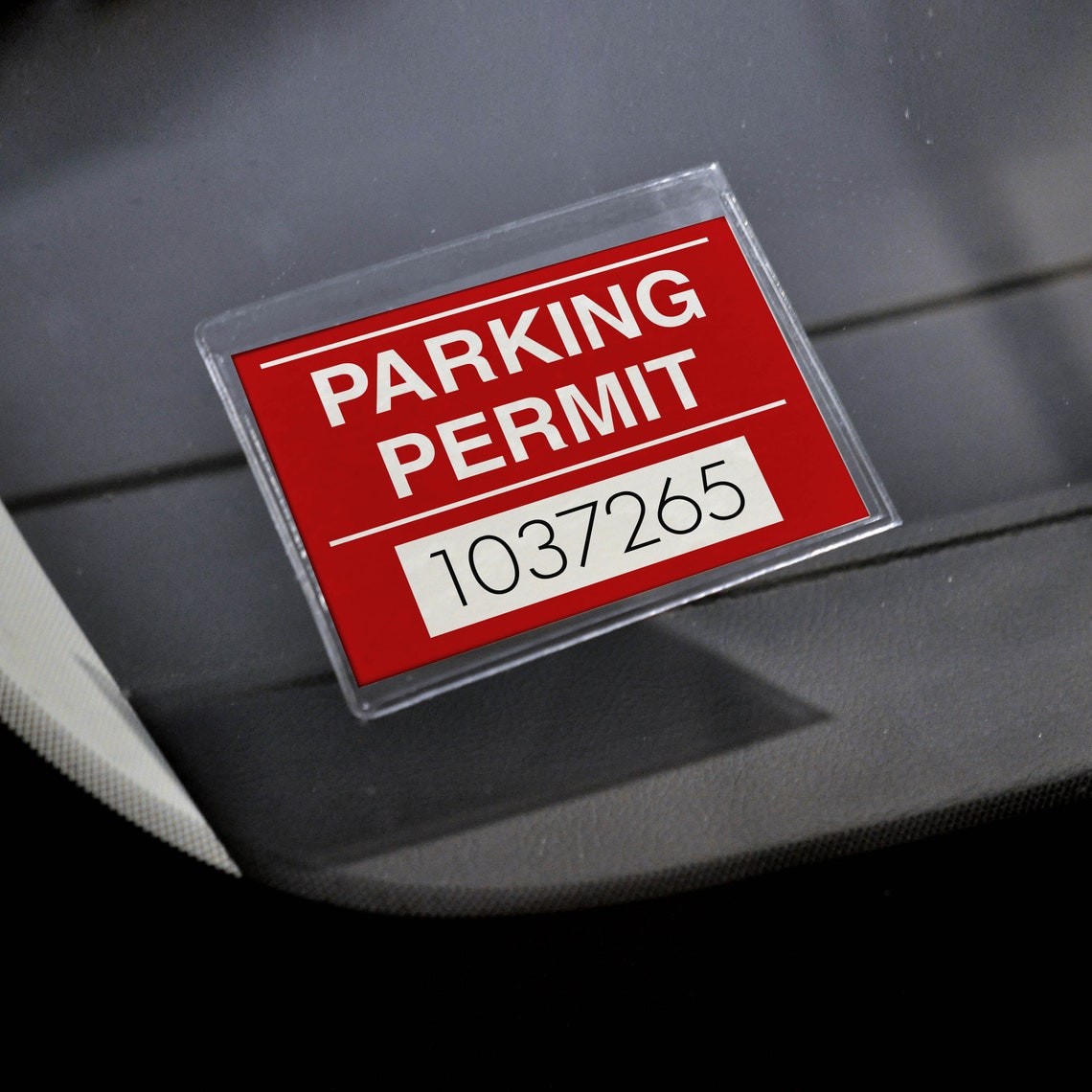 Storesmart Parking Permit Holder for Windshields Adhesive - Etsy