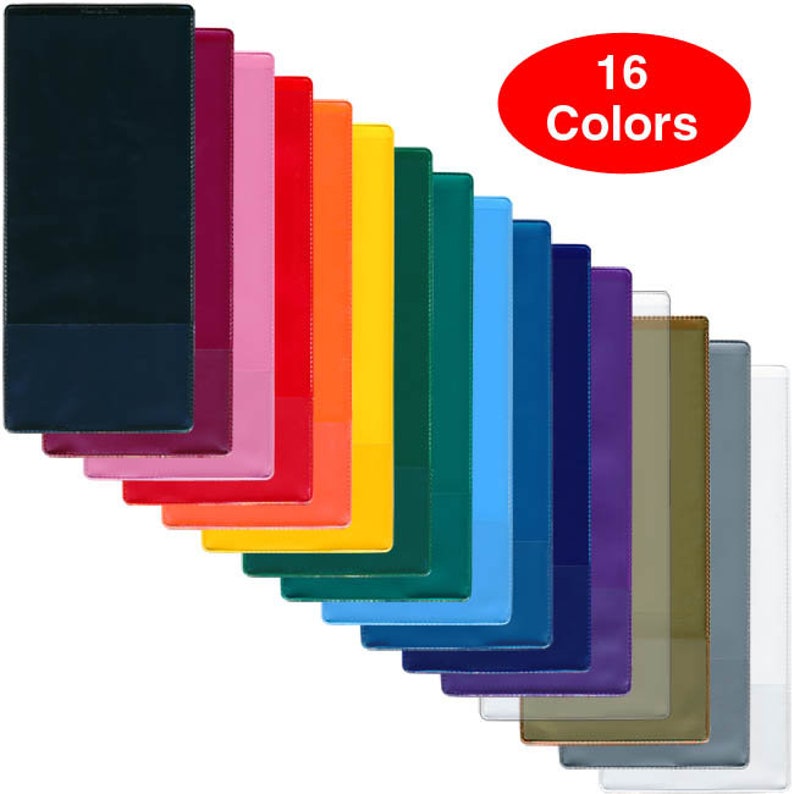 Plastic Policy / Lotto Ticket Holders With Business Card Pocket ...