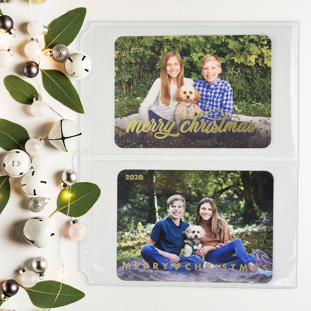 Greeting Card Binder Page – Clear Vinyl (MC50-CARD) - 10 Pack - Etsy