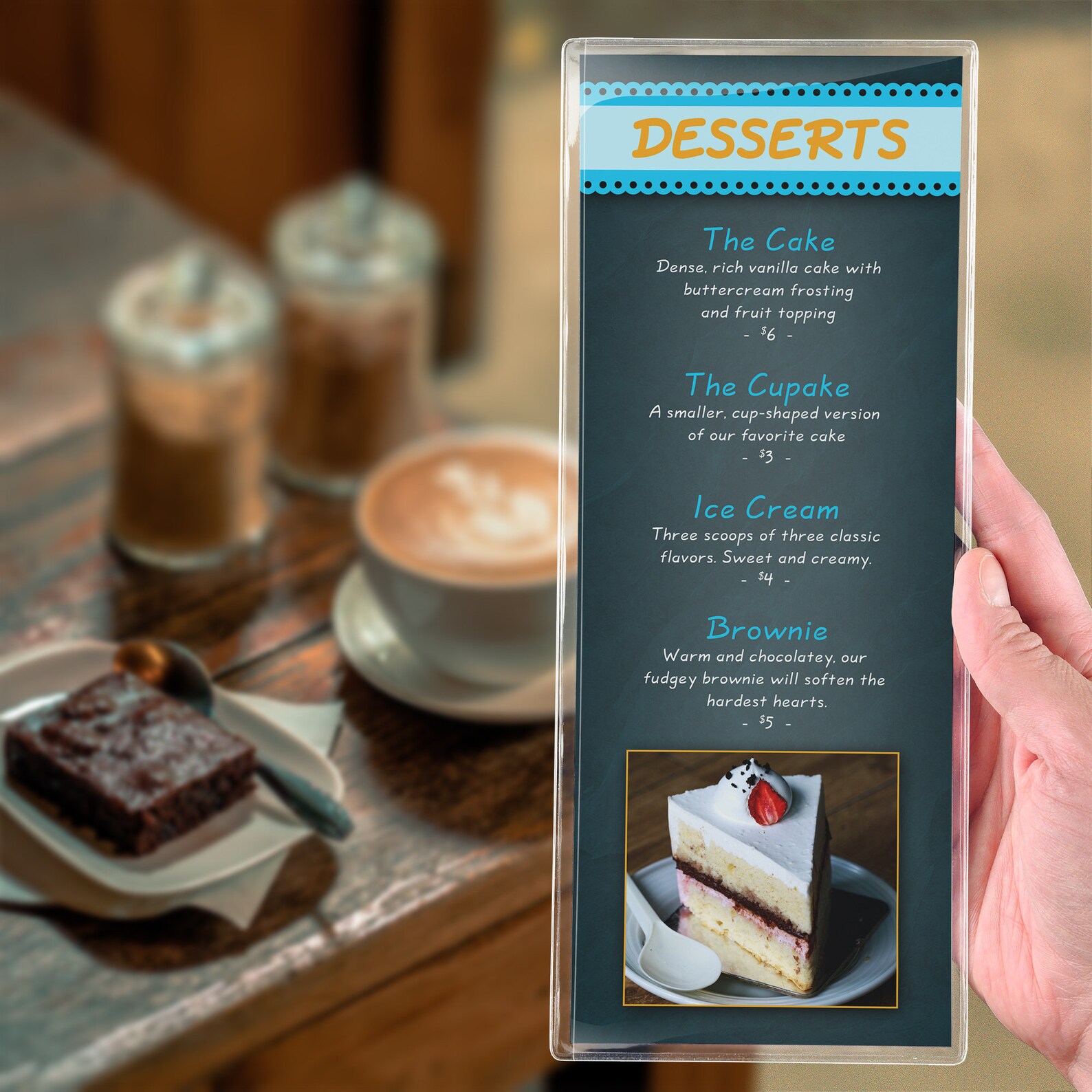 Storesmart Plastic 2-view/single Pocket Menu: 4 1/4 X - Etsy