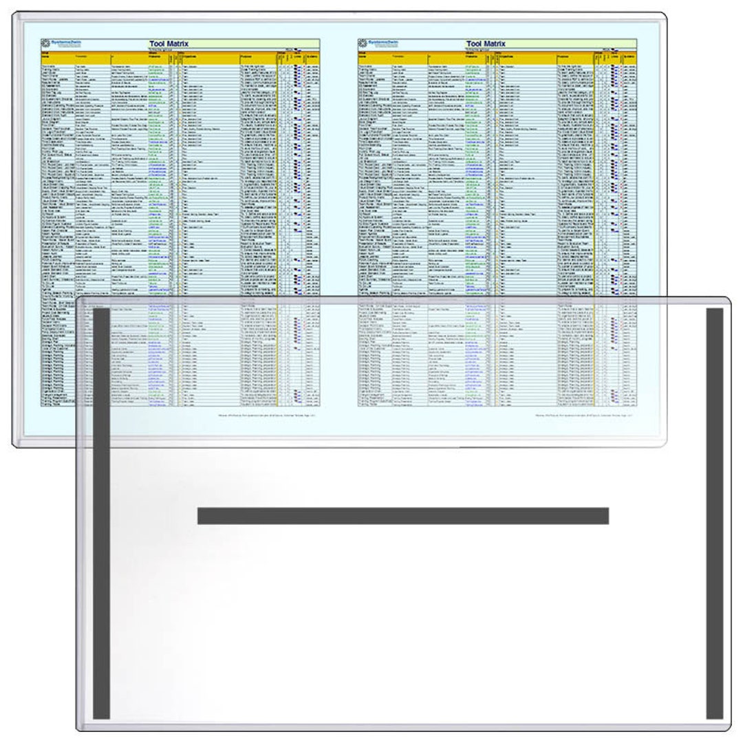 Storesmart - Rigid Toploaders With Magnets - 11" X 17"- (HPP11X17M-LEAN ...