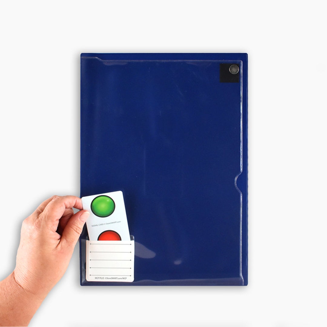 Storesmart - Magnetic Closure Pocket PLUS - A4 - 8.25" X 11.75 ...