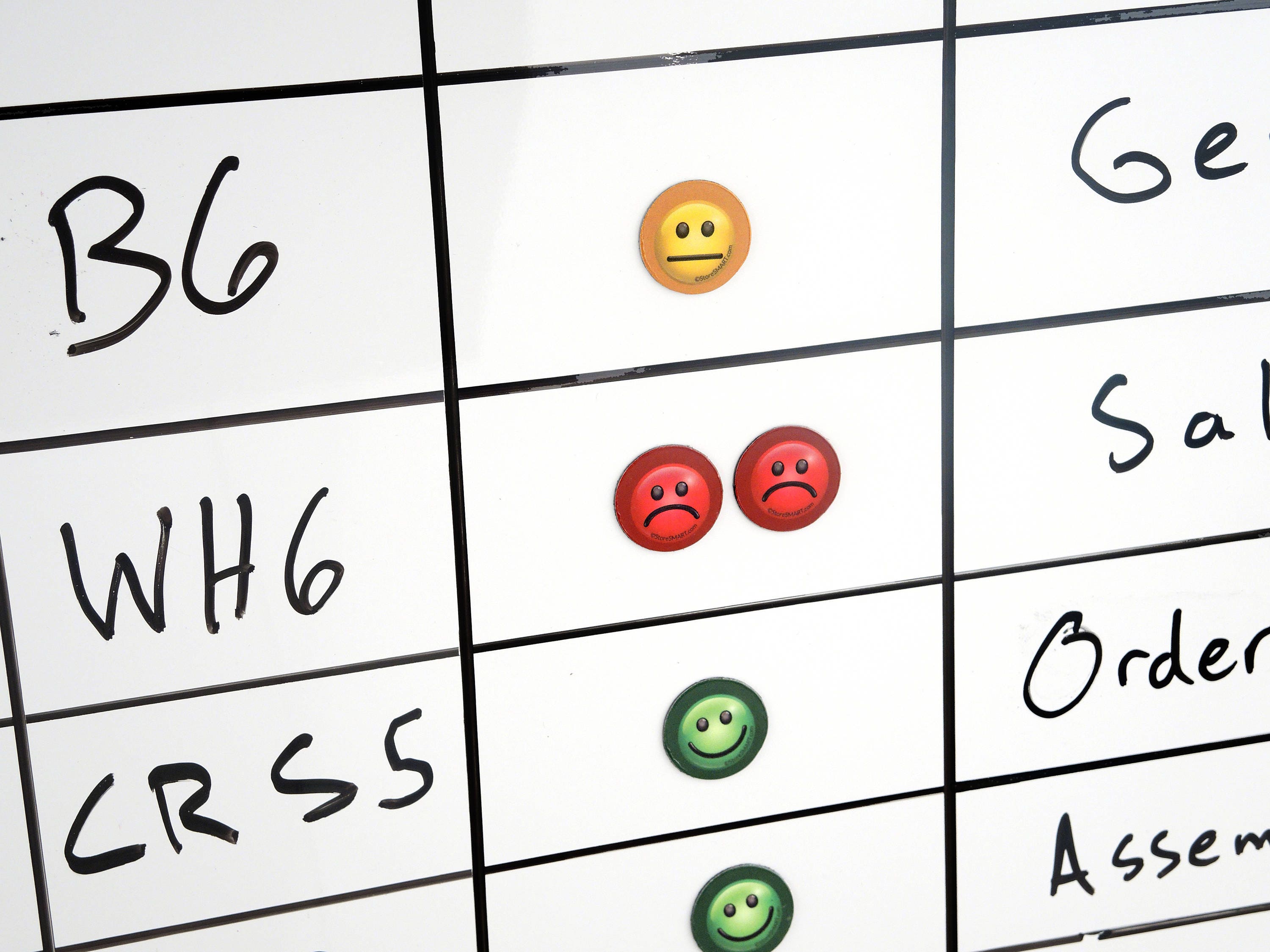 1" Mood Magnets - Smiley Faces - Variety Pack - (FACE1-VP) - Etsy