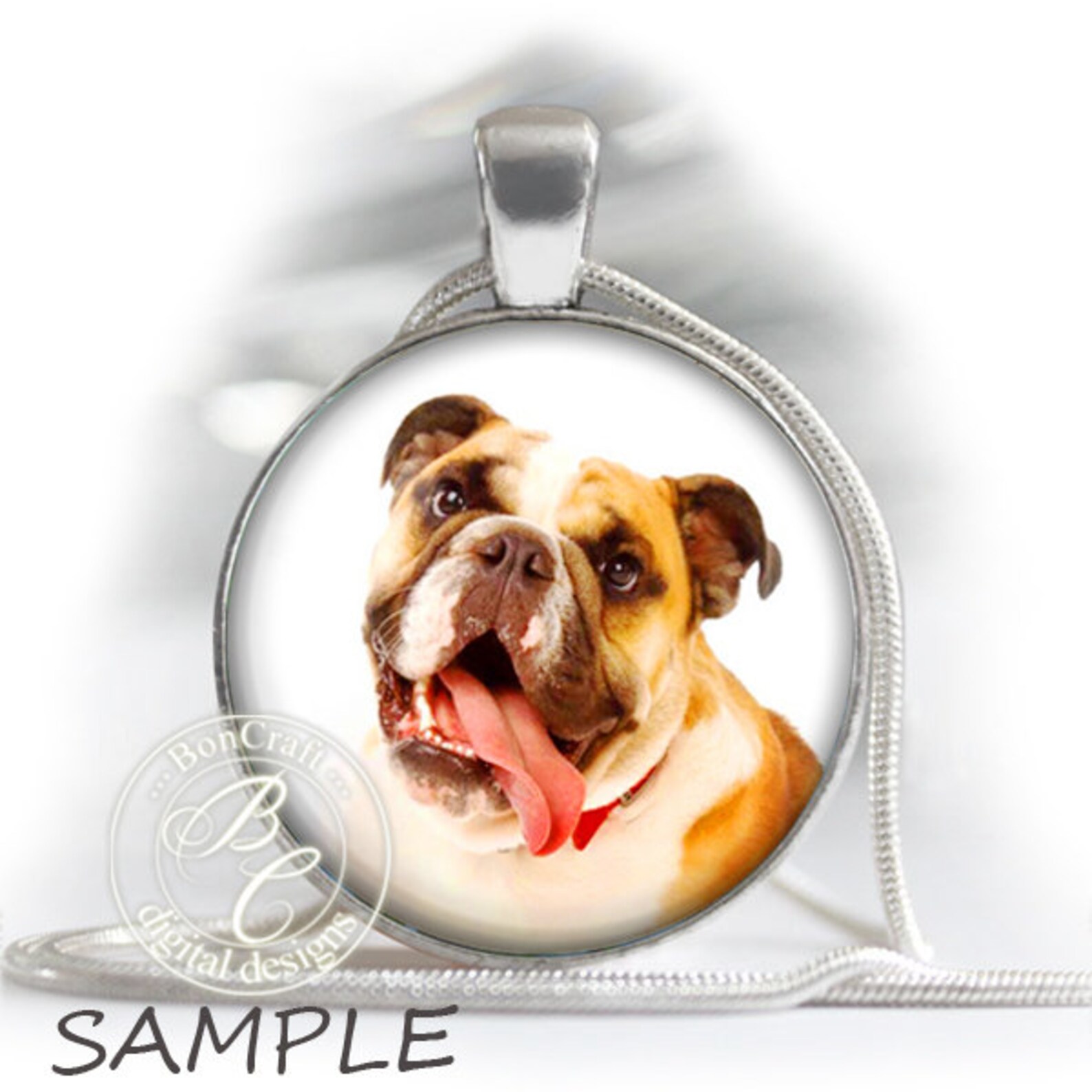 Bulldogs digital Bottle Caps Images-1'' Circles for | Etsy