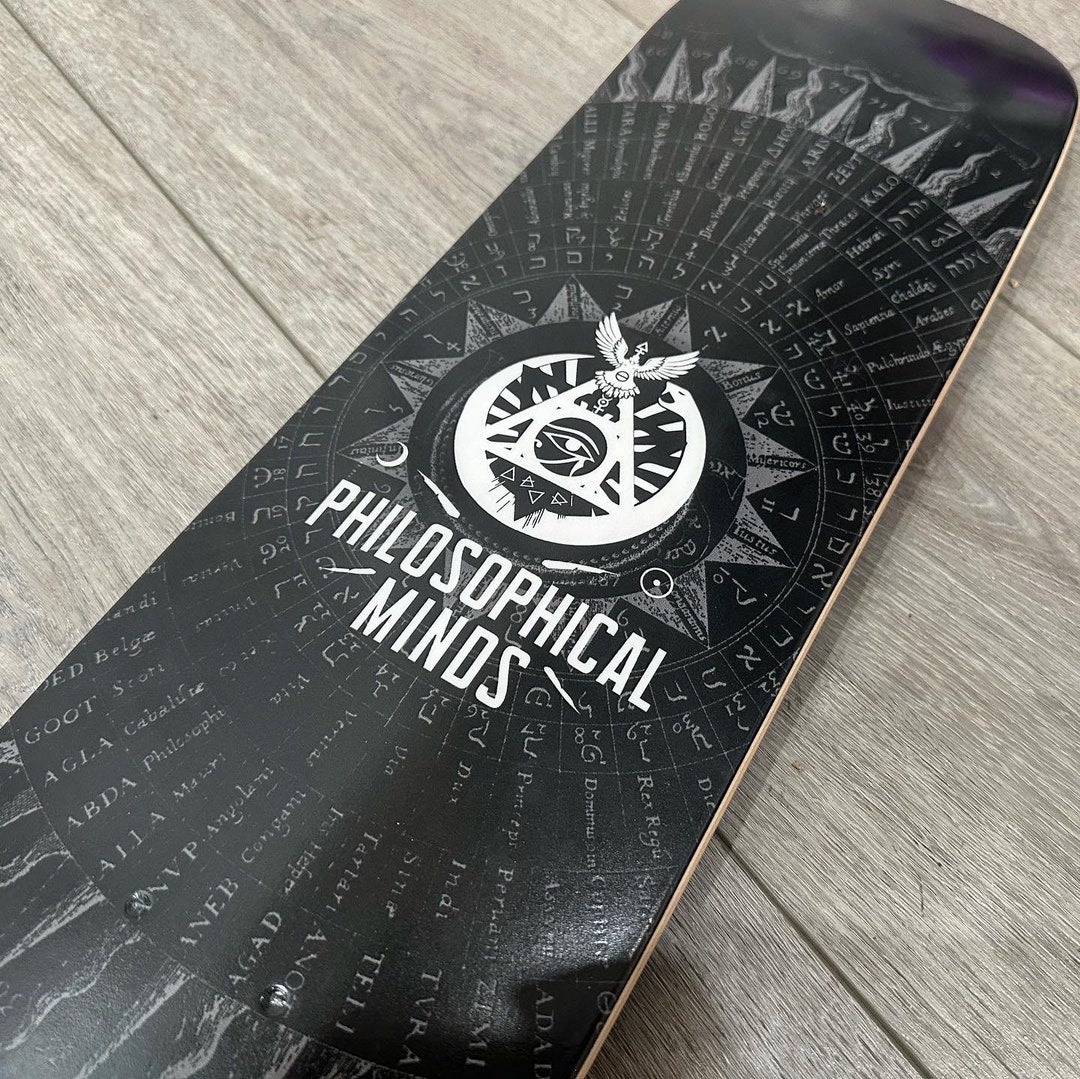Skateboard Deck Mini : Shem Deck Philosophical Minds - Etsy