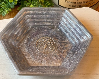 Hexagon Vanity Tray - Etsy