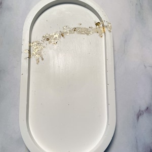 Fall Decorative Tray, White Aesthetic, Trinket Tray,jewelry Tray ...