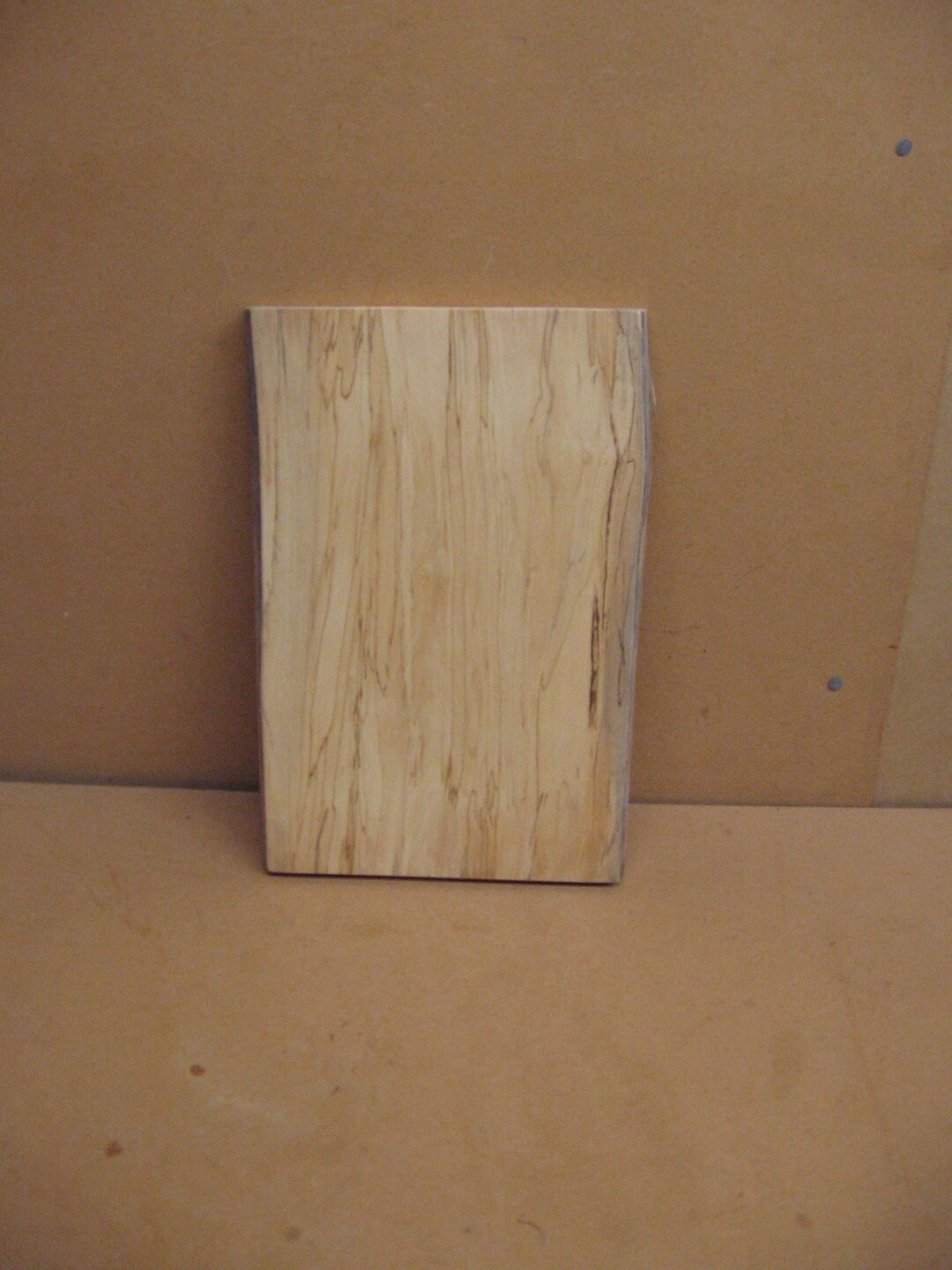 Spalted Gum Board With Good Color Lines and a Knot, Patched and Sanded ...