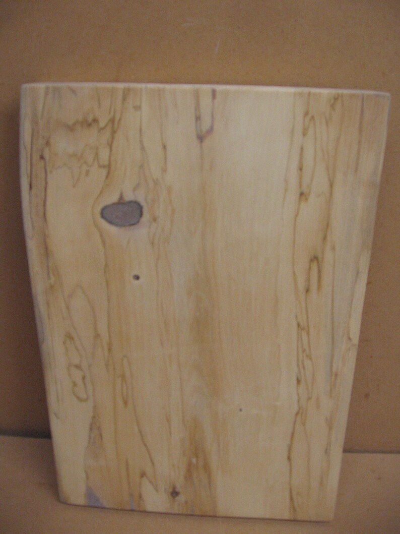 Spalted Gum Board With Good Color Lines and a Knot, Patched and Sanded ...
