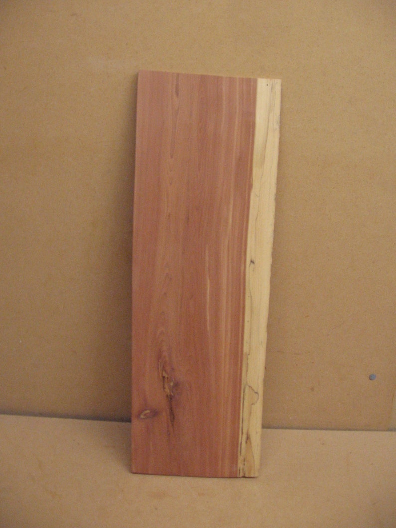 Spalted Edge Red Cedar Board With Great Color. - Etsy