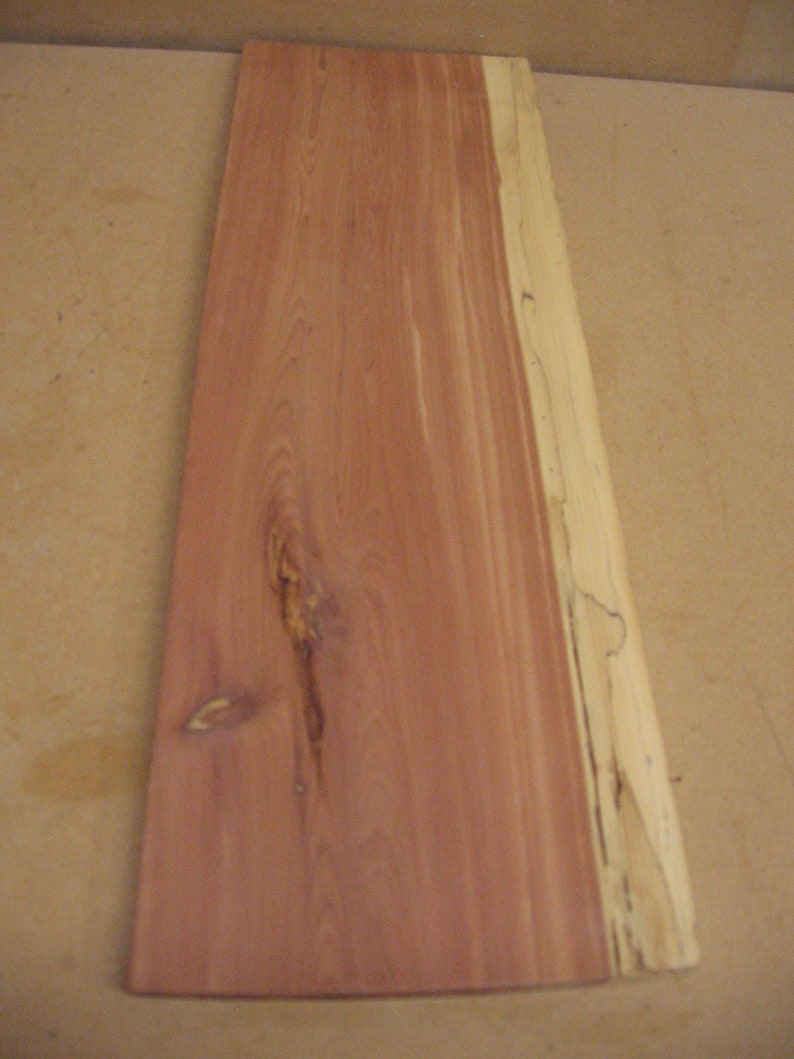 Spalted Edge Red Cedar Board With Great Color. - Etsy