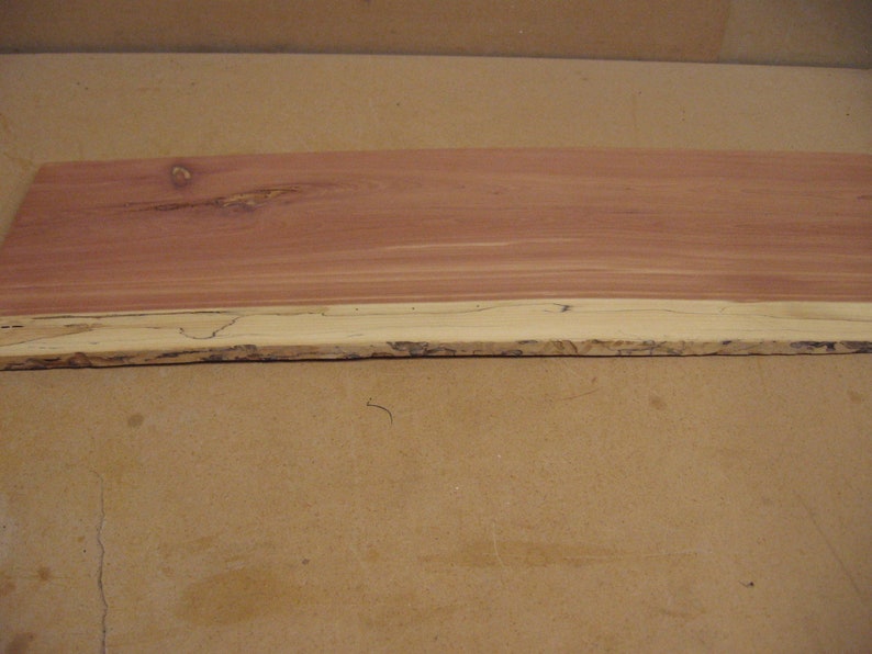 Spalted Edge Red Cedar Board With Great Color. - Etsy