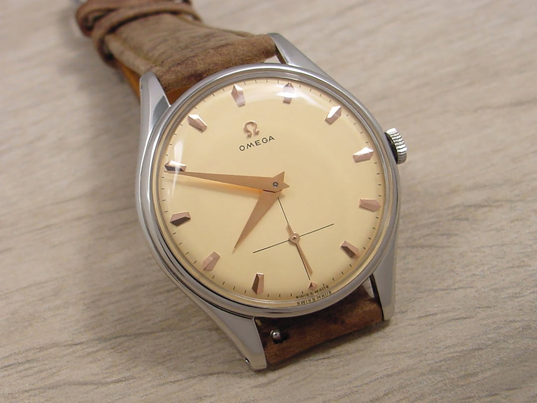 Omega Watch, Large Vintage, Swiss Made, Manual Wind, I048 - Etsy