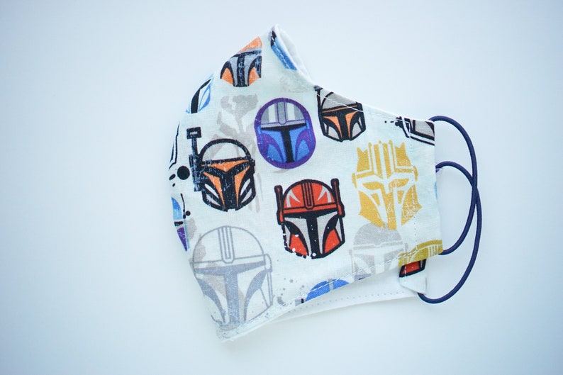 Mandalorian Face Mask - Etsy