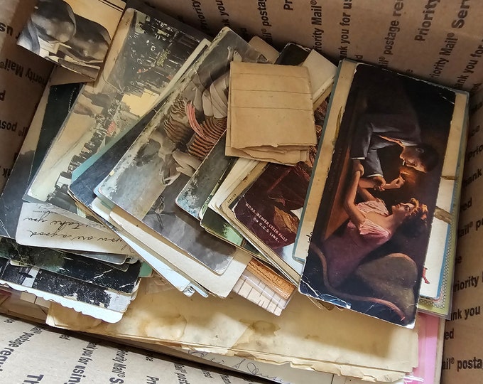 Huge Vintage Antique Paper Ephemera Post Card Lot - Etsy