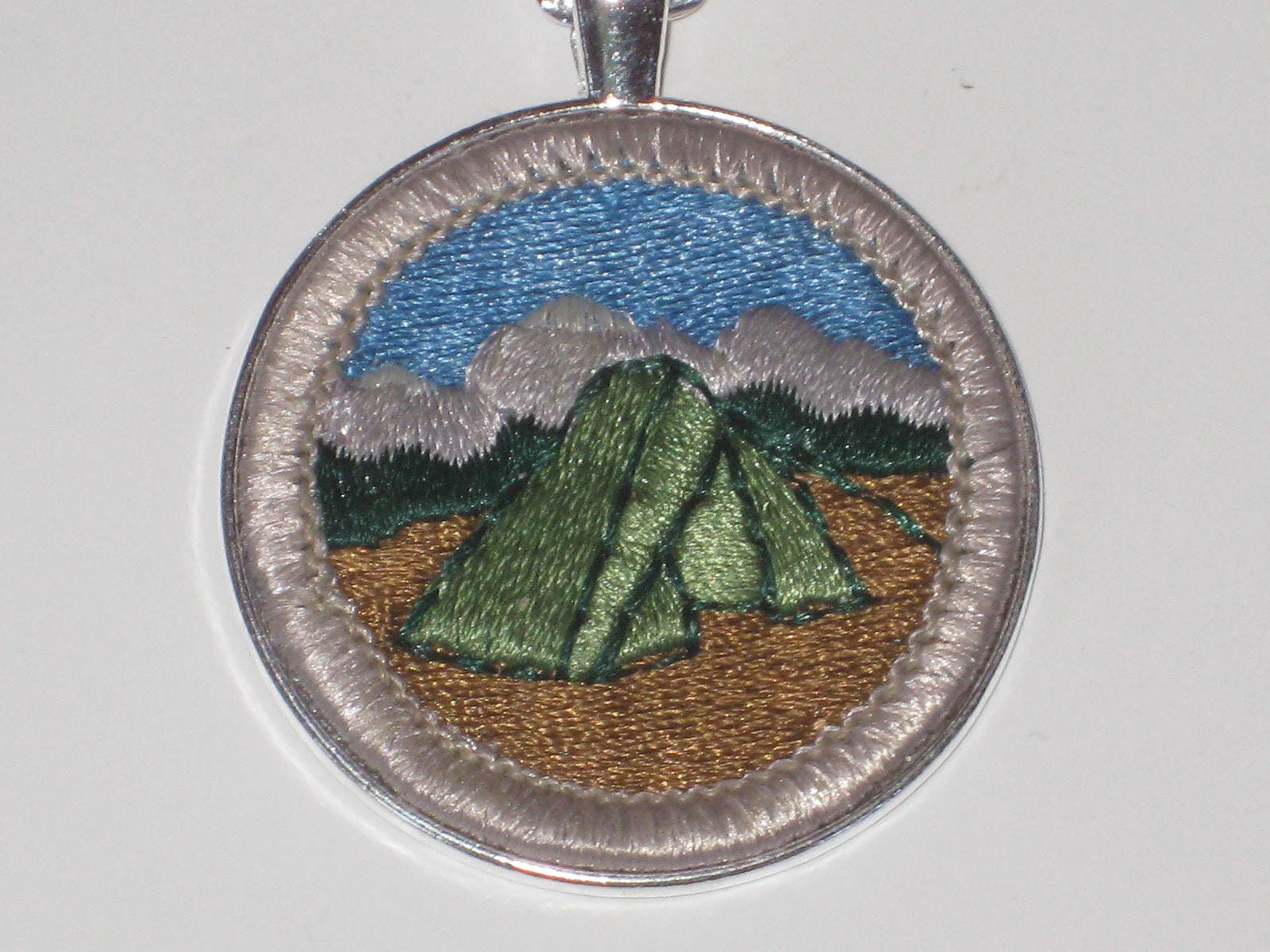 Vintage Boy Scouts Camping Merit Badge Necklace BSA Camper - Etsy