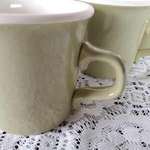 1950s 6 Vintage Genuine Taylor Mug Usa Olive Outside Cream - Etsy