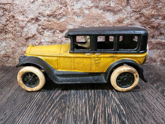 1920s Cast Iron Flat Top Cab Limousine With Driver Arcade Dept - Etsy