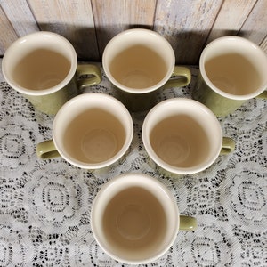 1950s 6 Vintage Genuine Taylor Mug Usa Olive Outside Cream - Etsy