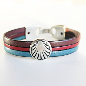 CAMINO De SANTIAGO BRACELET, Unisex Bracelet, Cuff Bracelet, Unixex ...