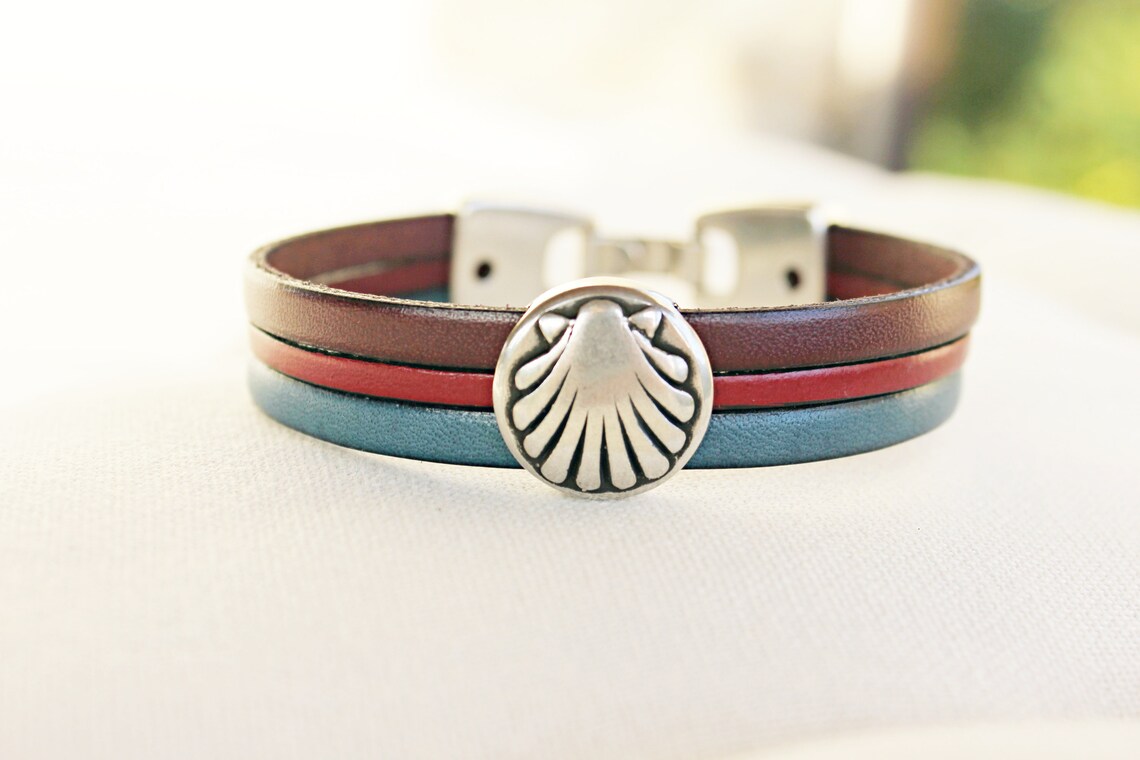 CAMINO De SANTIAGO BRACELET Unisex Bracelet Cuff Bracelet - Etsy
