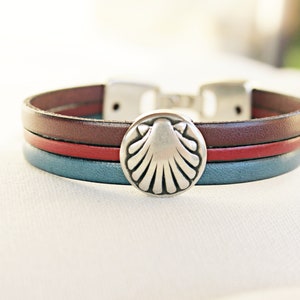 CAMINO De SANTIAGO BRACELET, Unisex Bracelet, Cuff Bracelet, Unixex ...