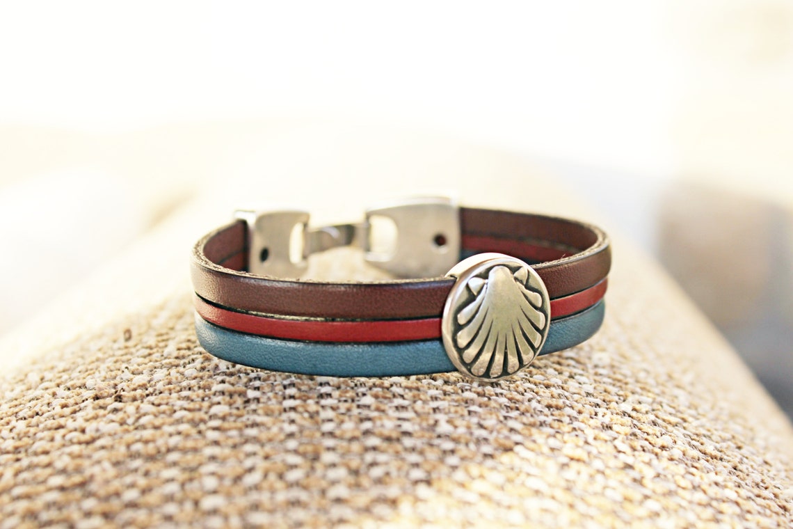 CAMINO De SANTIAGO BRACELET Unisex Bracelet Cuff Bracelet | Etsy