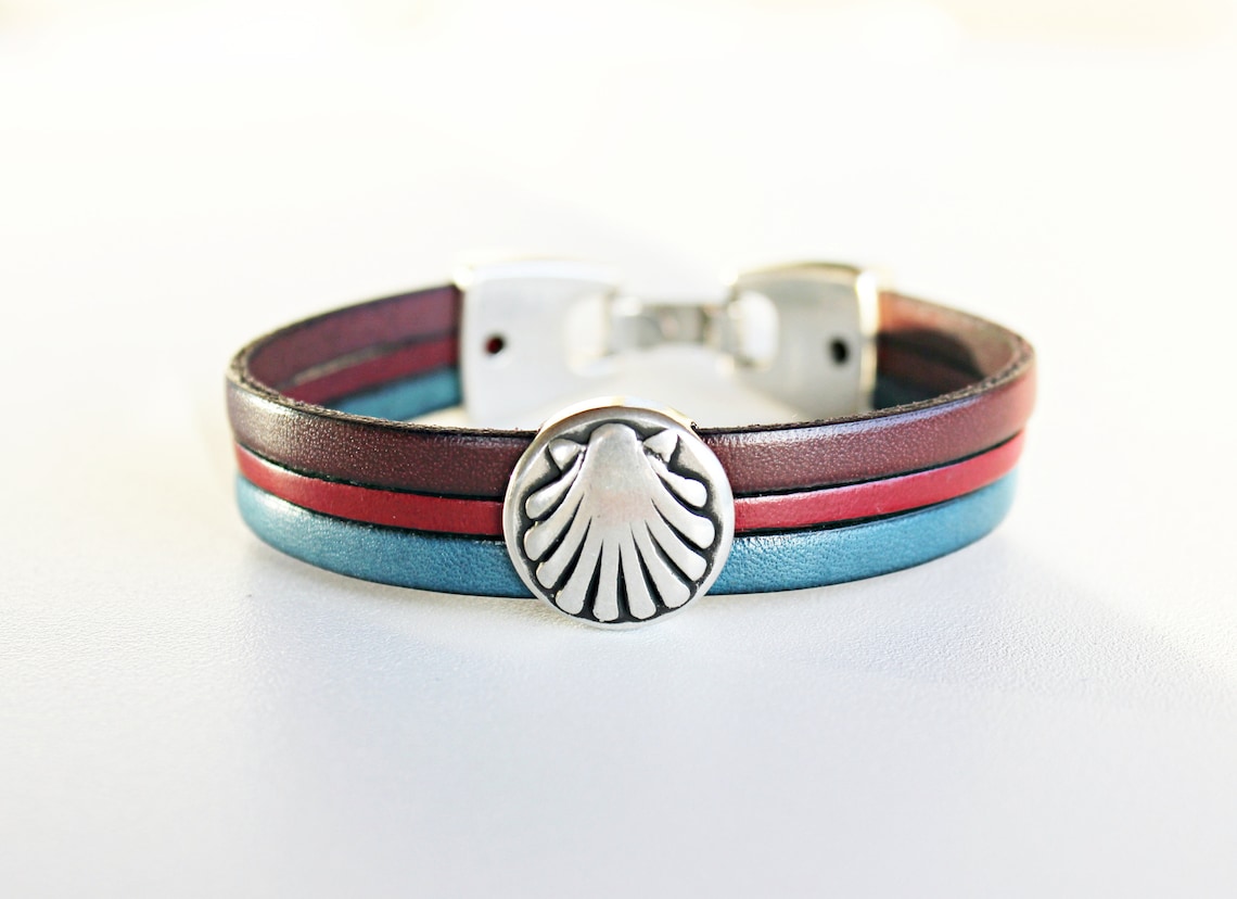 CAMINO De SANTIAGO BRACELET Unisex Bracelet Cuff Bracelet | Etsy