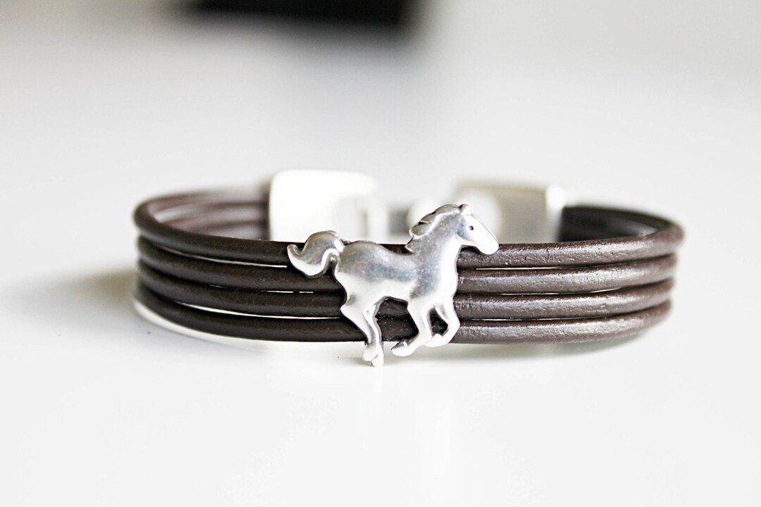 HORSE BRACELET, EQUESTRIAN Bracelet, Equestrian Western Jewelry, for ...