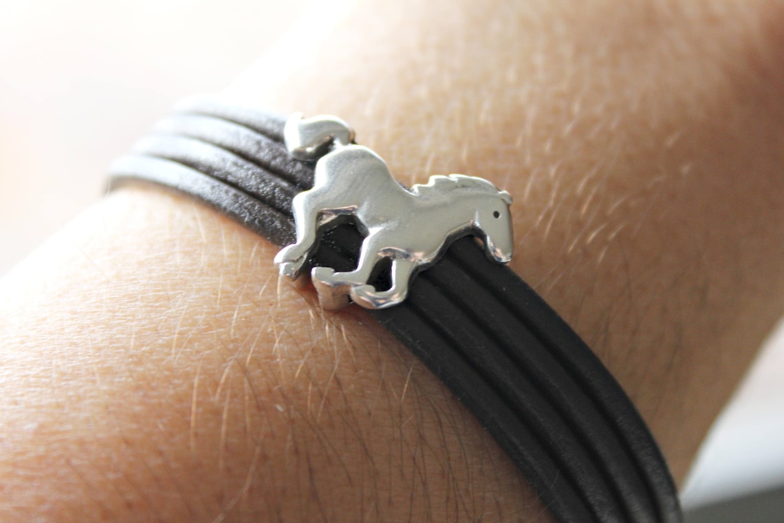 HORSE BRACELET EQUESTRIAN Bracelet Equestrian Western - Etsy