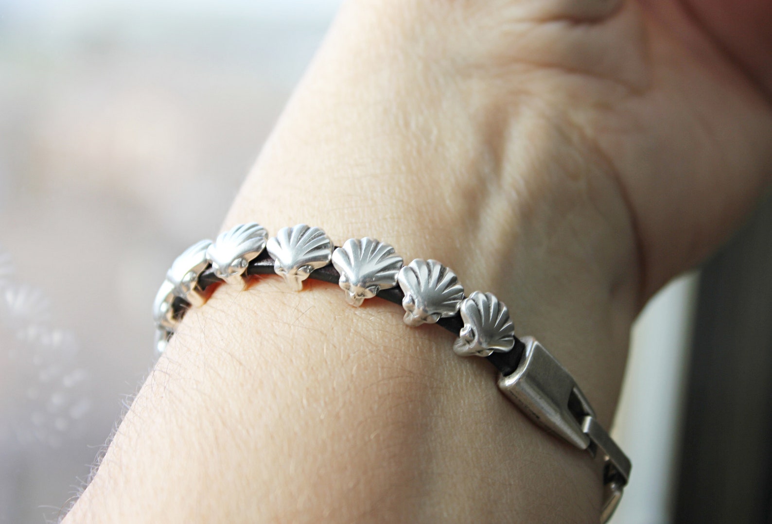 CAMINO De Santiago Bracelet LEATHER Bracelet PILGRIM - Etsy