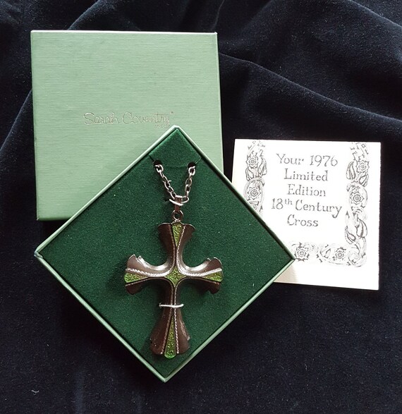 Original 1976 Sarah Coventry Limited Edition Cross 18… - Gem
